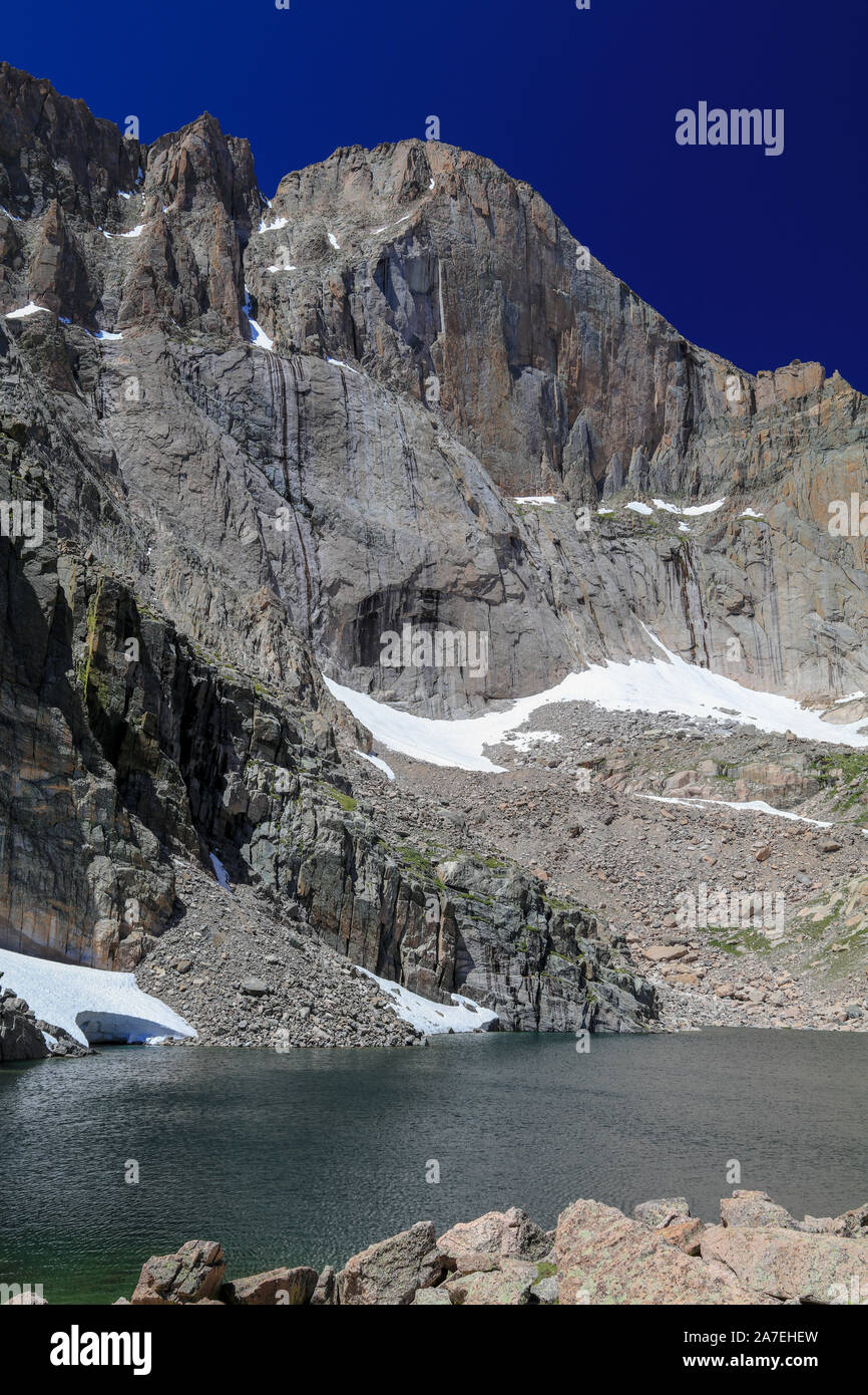 Chasm lake rocky hi-res stock photography and images - Alamy