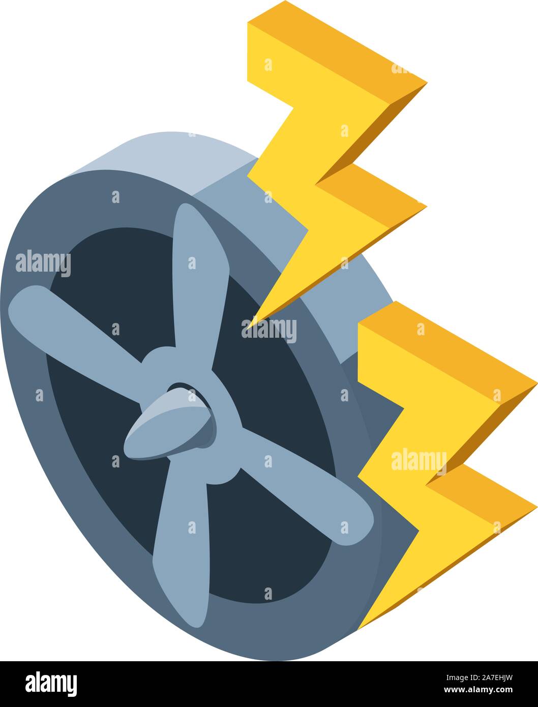 jet engine on white background vector illustration design Stock Vector ...