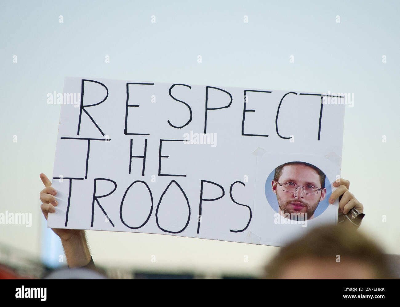 Respect our troops hi-res stock photography and images - Alamy