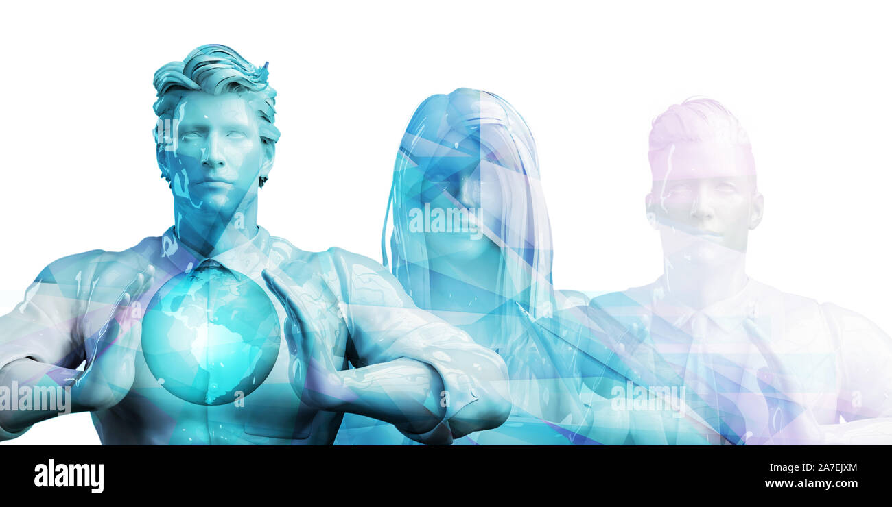 Global Data Marketing Information and Solutions Concept Stock Photo - Alamy