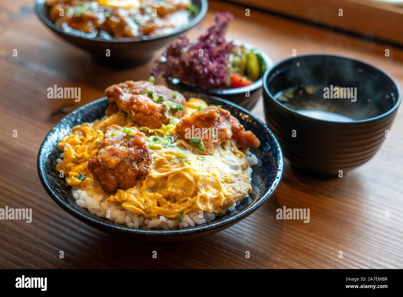 Japanese chicken rice hi-res stock photography and images - Alamy