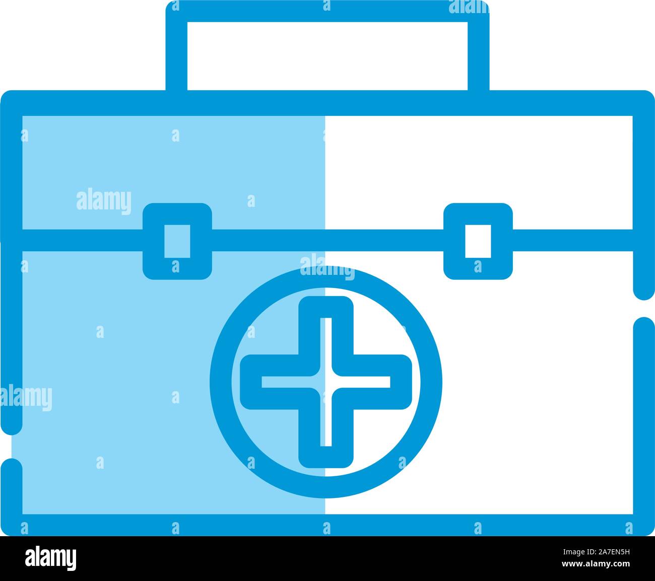 Isolated medical kit icon vector design Stock Vector Image & Art - Alamy