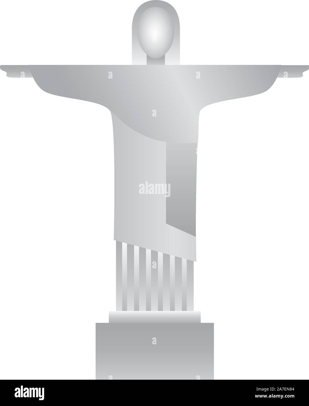 Isolated brazil christ redeemer vector design Stock Vector Image & Art ...