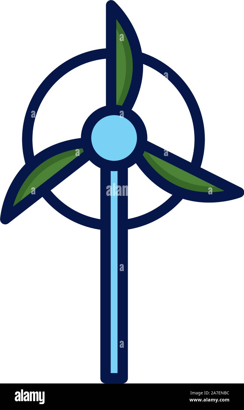 Isolated wind mill icon vector design Stock Vector Image & Art - Alamy