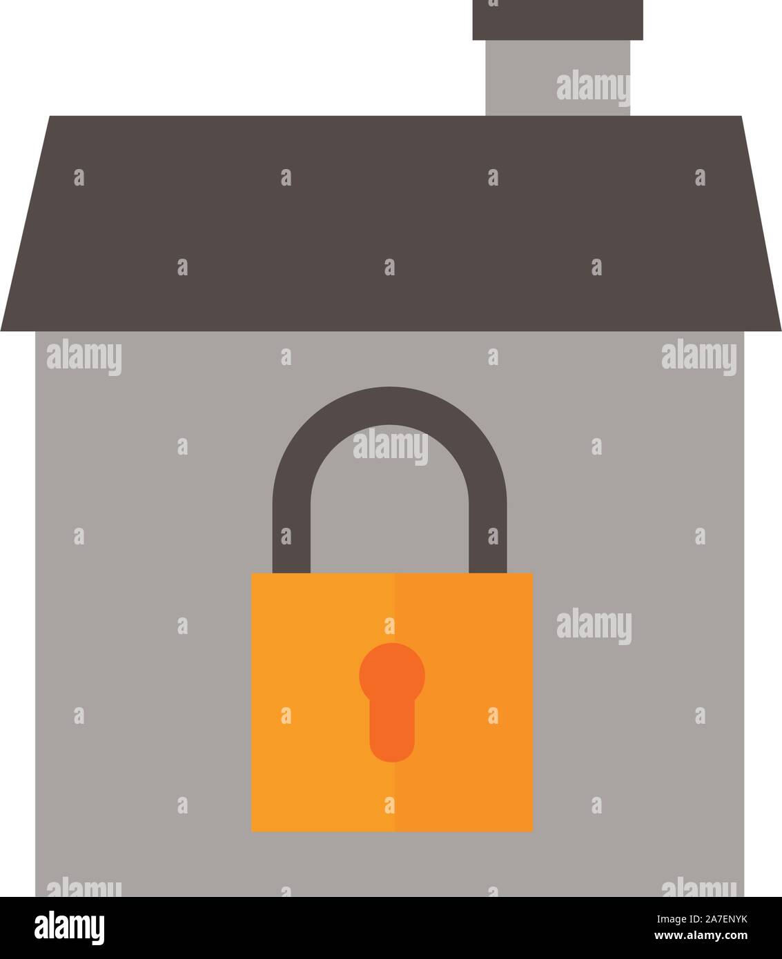 Isolated padlock vector design Stock Vector Image & Art - Alamy