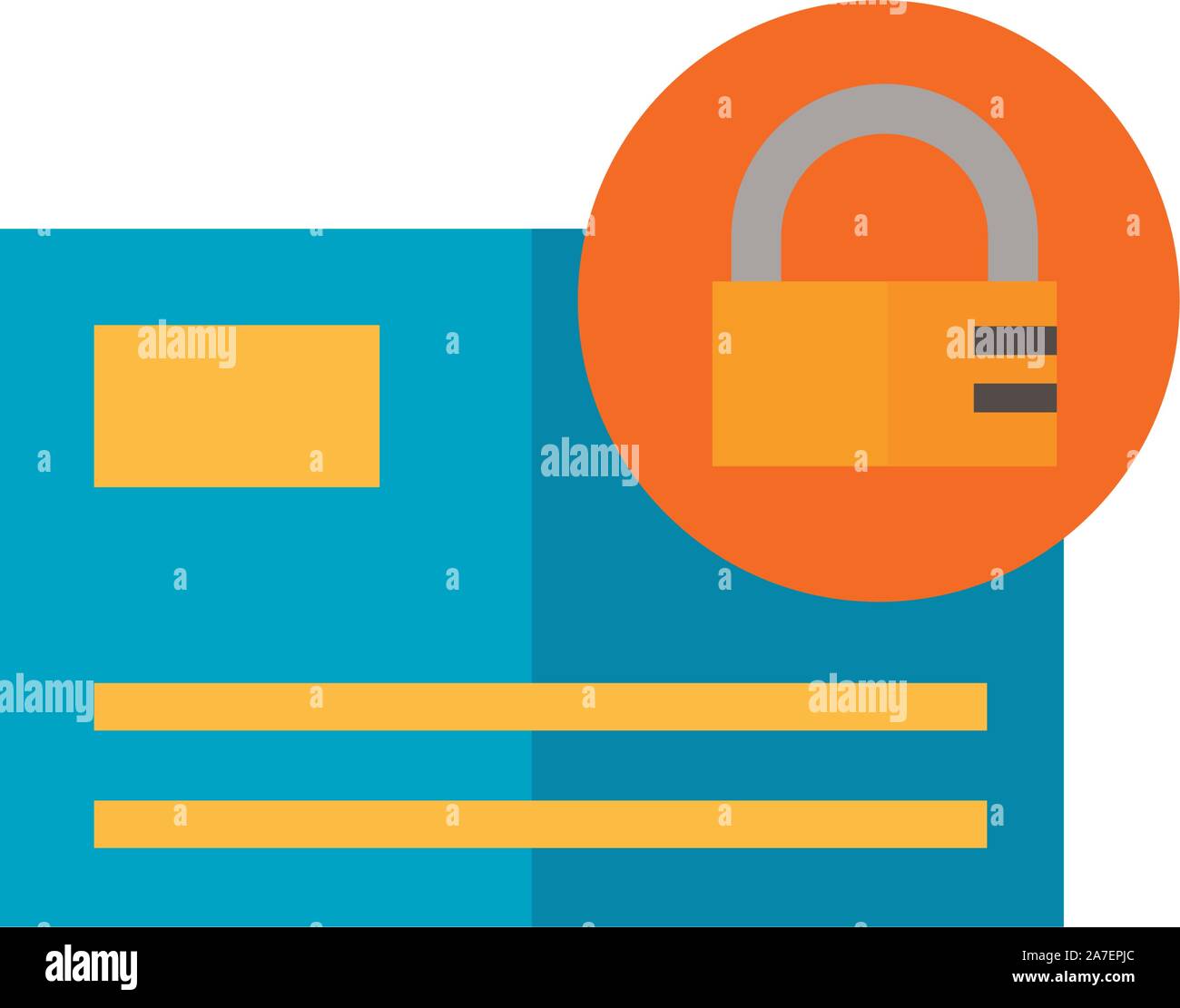Website of security system vector design Stock Vector Image & Art - Alamy