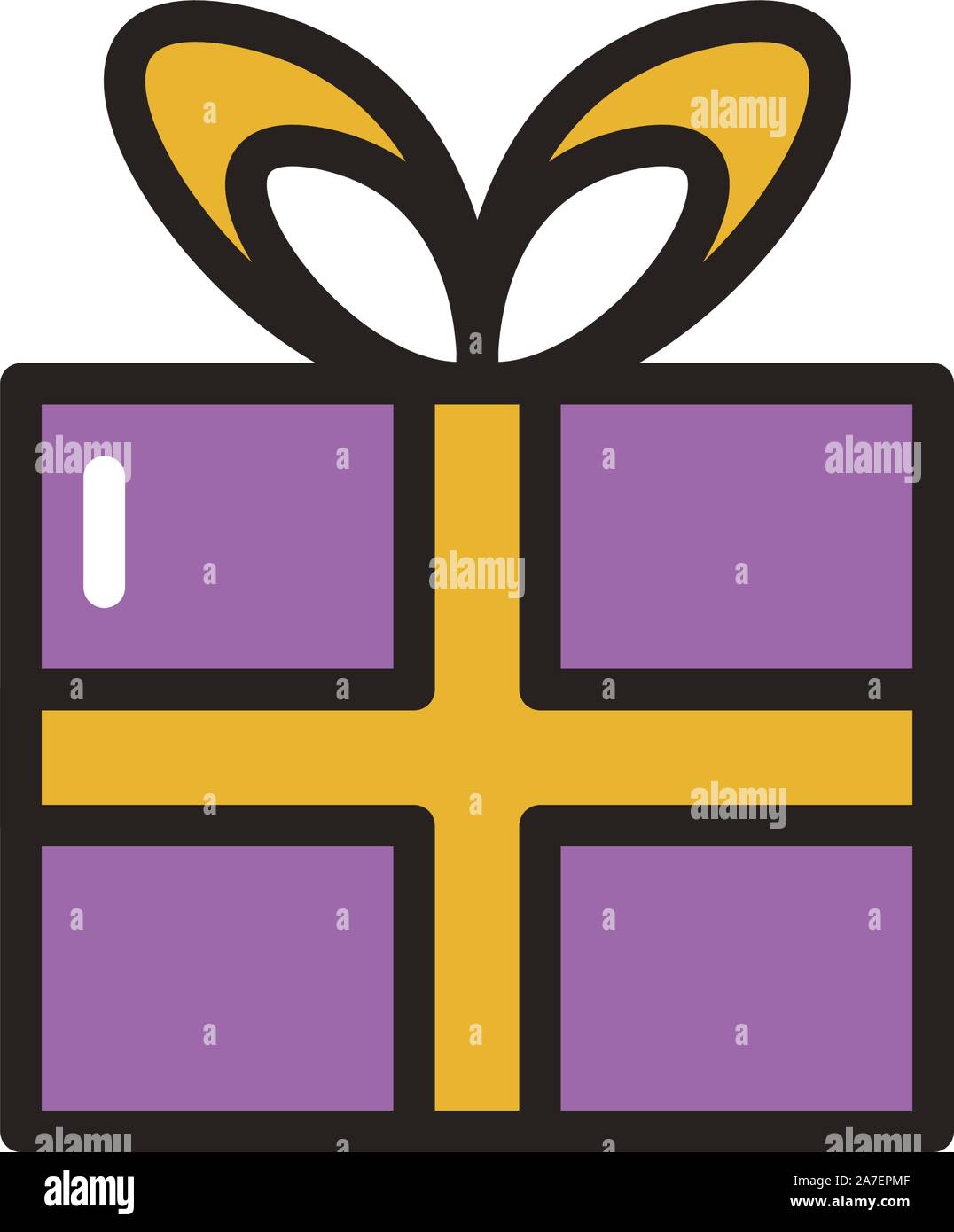 Isolated gift icon vector design Stock Vector Image & Art - Alamy