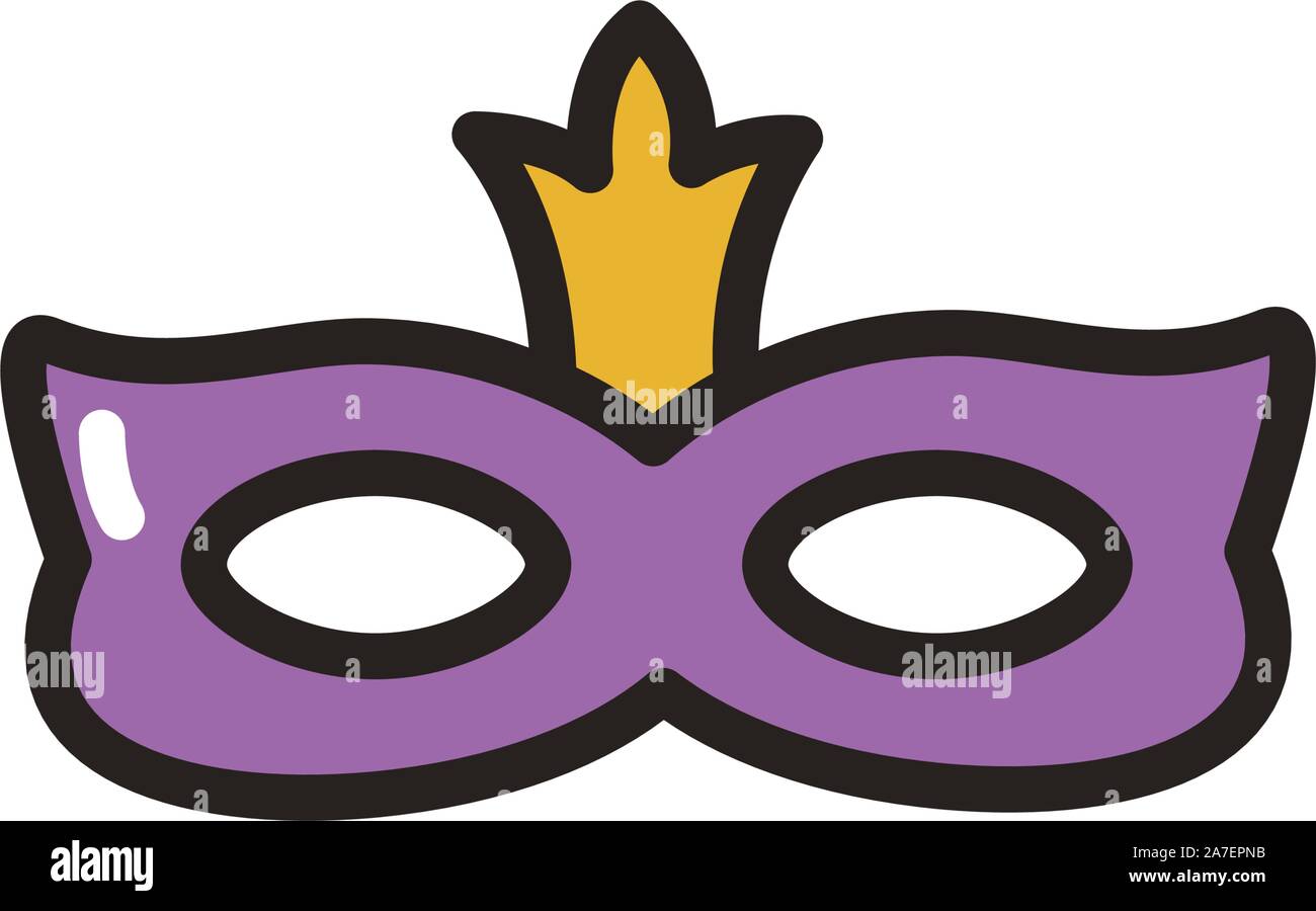Isolated party mask vector design Stock Vector Image & Art - Alamy