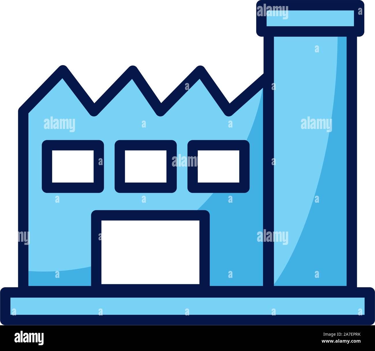 Isolated factory icon vector design Stock Vector Image & Art - Alamy