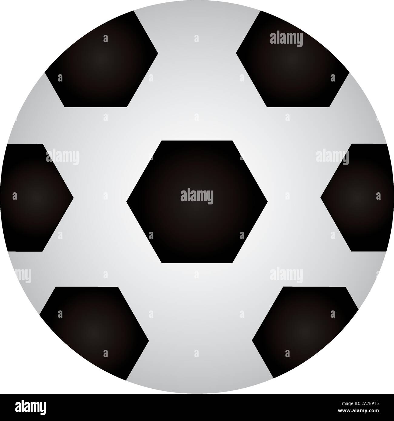 Isolated soccer ball vector design Stock Vector Image & Art - Alamy