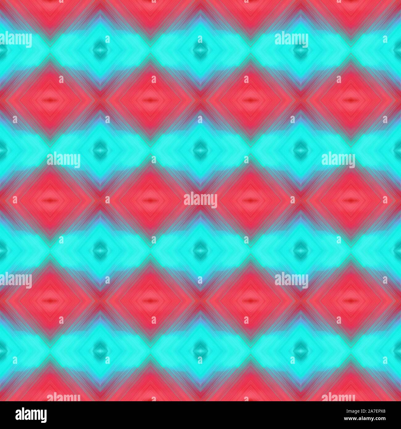 endless repeating pattern with turquoise, indian red and gray gray ...
