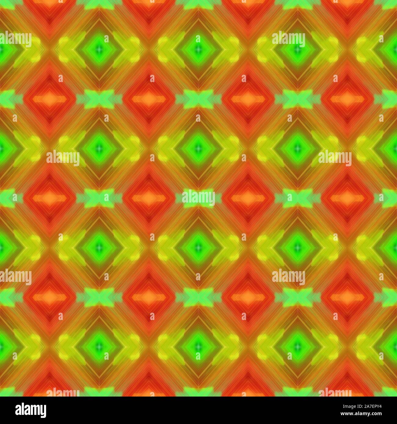 seamless pattern with coffee, yellow green and lime green colors can be ...
