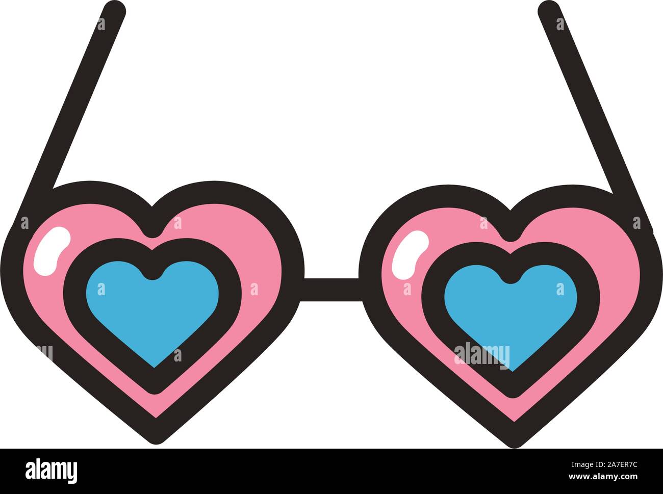 Isolated party glasses vector design Stock Vector Image & Art - Alamy