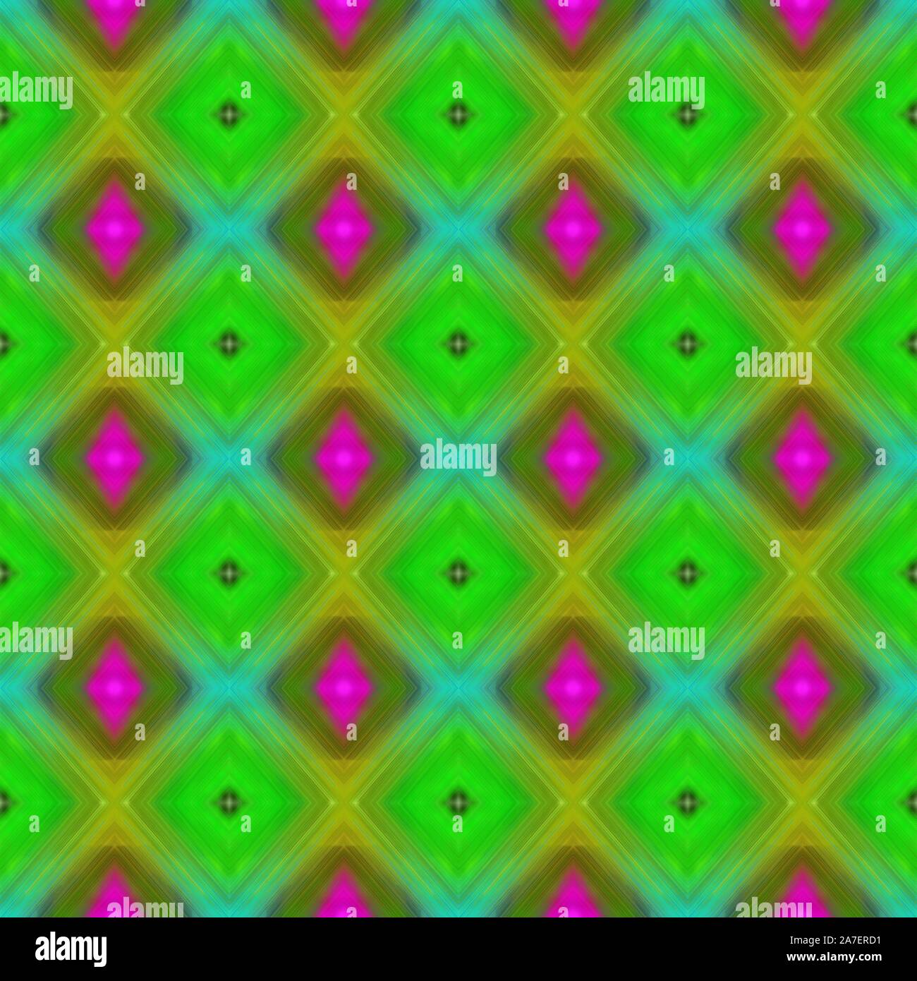 seamless pattern with dark green, lime green and medium violet red ...