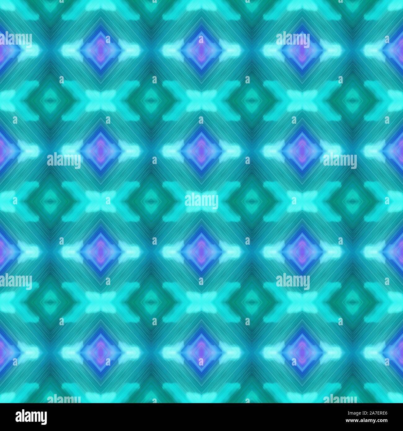 seamless pattern with light sea green, light sky blue and turquoise ...