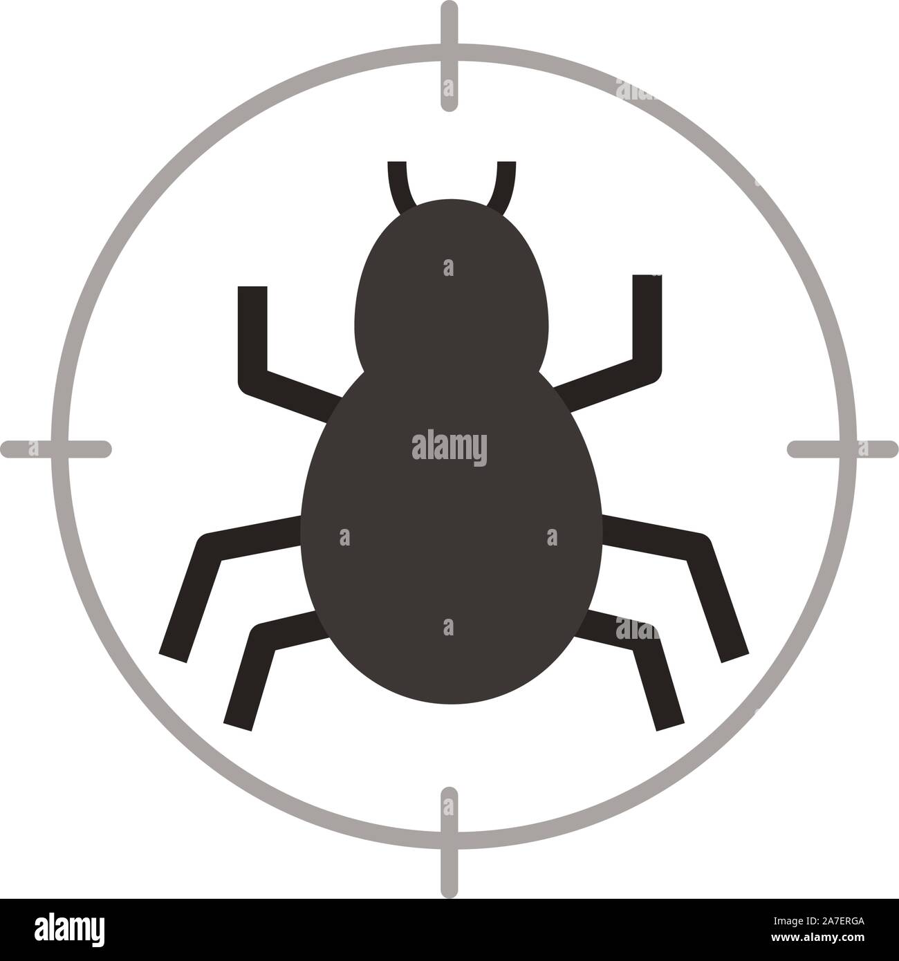 Spider of security system vector design Stock Vector Image & Art - Alamy