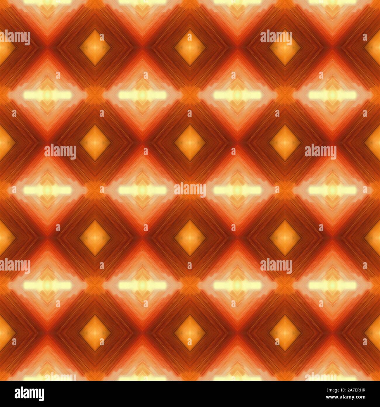 seamless pattern with firebrick, burly wood and saddle brown colors can be used for fashionable ...