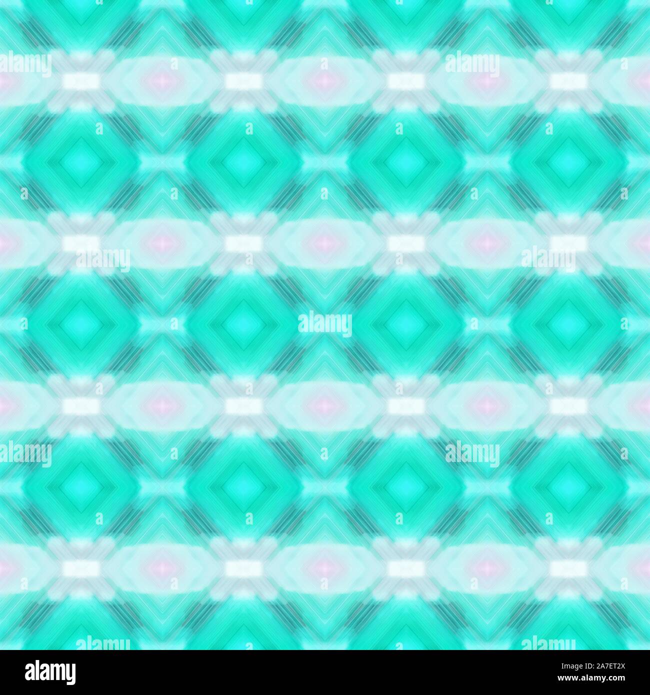 endless repeating pattern with turquoise, aqua marine and pale ...