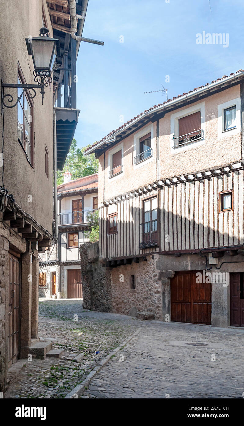 Village of La Alberca in Spain Stock Photo - Alamy