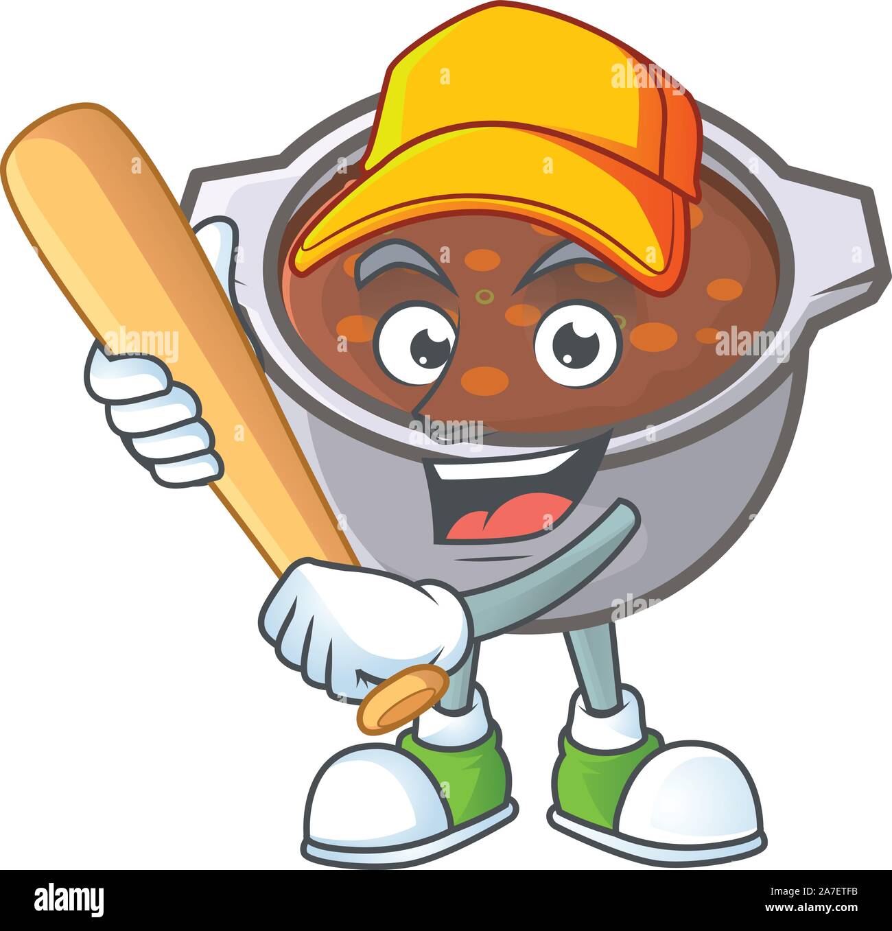 Baked beans brown sauce Stock Vector Images - Alamy