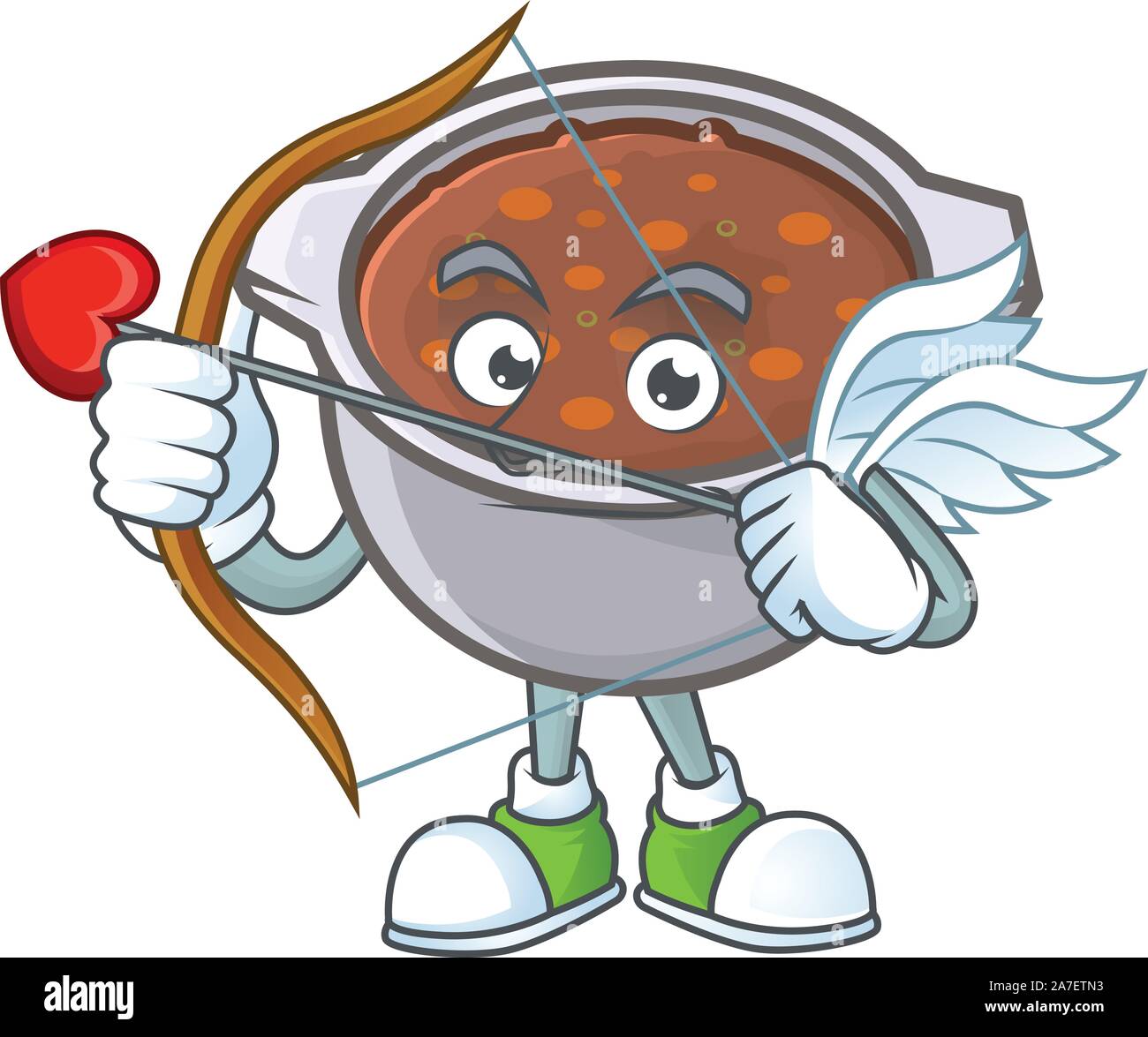 Baked beans brown sauce Stock Vector Images - Alamy