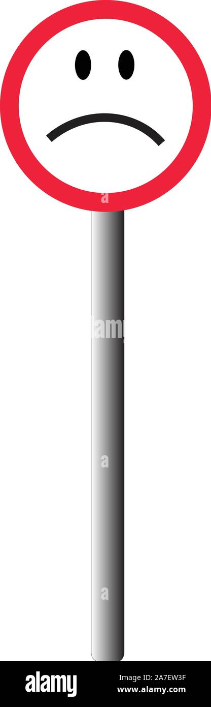 post boring sing. post boring on white background. flat style Stock ...