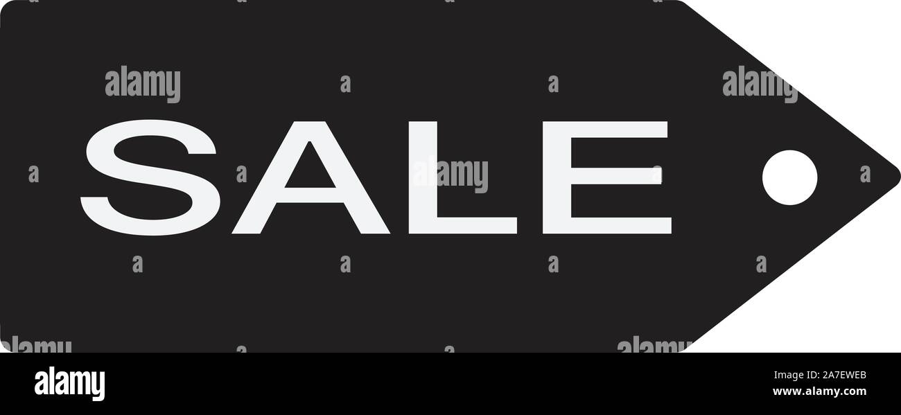 price tag sale white and black. price tag icon on white background ...