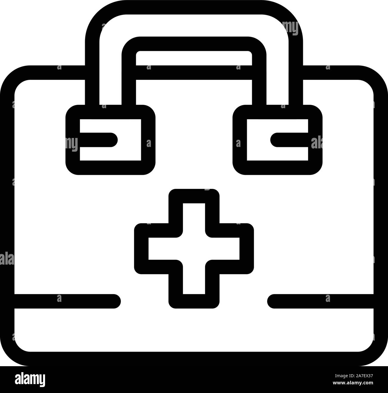 First aid kit icon, outline style Stock Vector Image & Art - Alamy