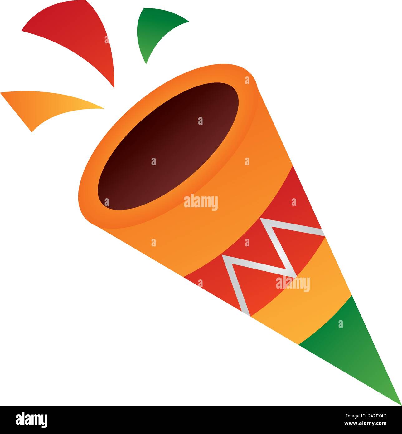 Isolated party confetti vector design Stock Vector Image & Art - Alamy