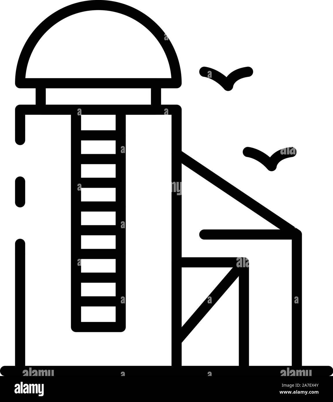 Smart farm barn icon, outline style Stock Vector Image & Art - Alamy