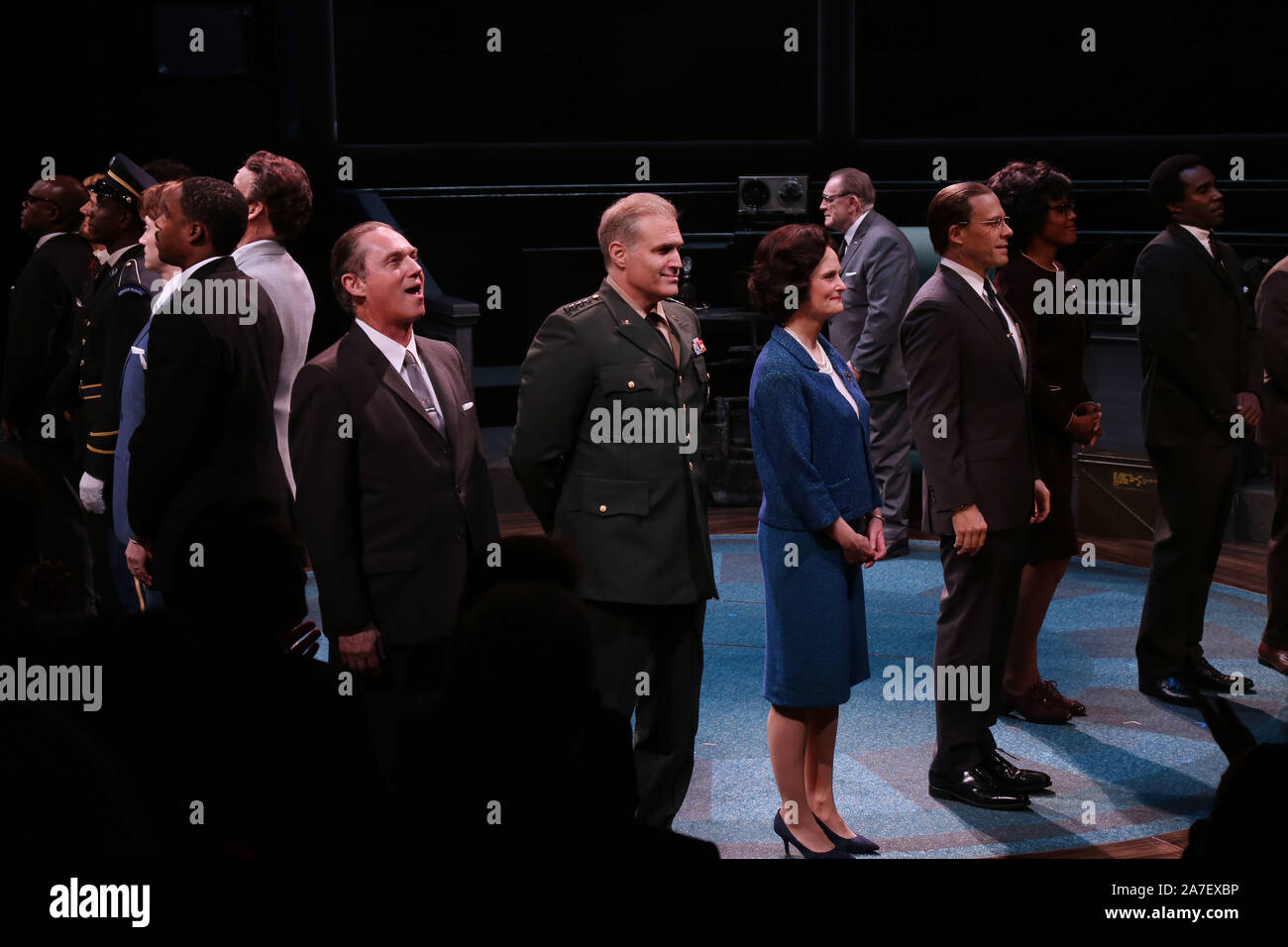 Opening night for The Great Society at the Vivian Beaumont Theatre ...