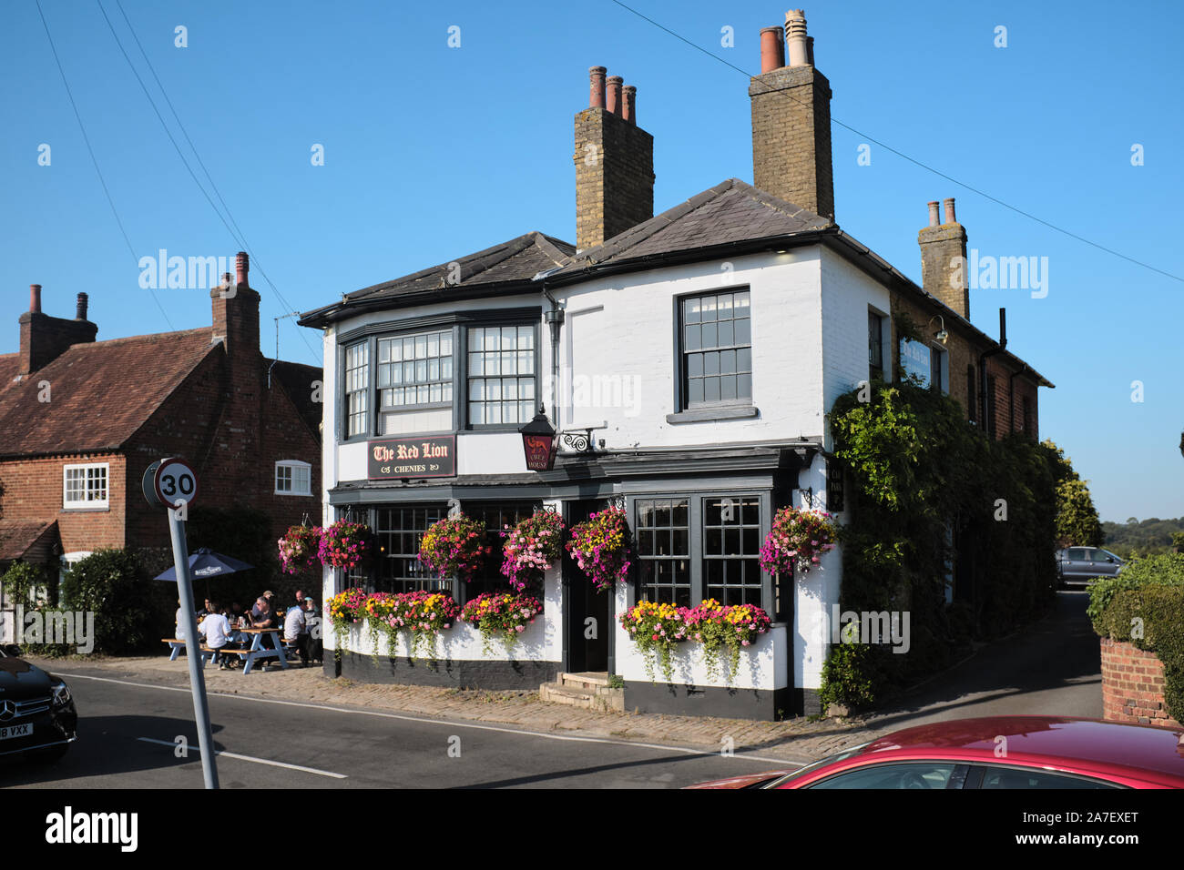 The Red Lion is a 16th century pub located in the village of Chenies ...