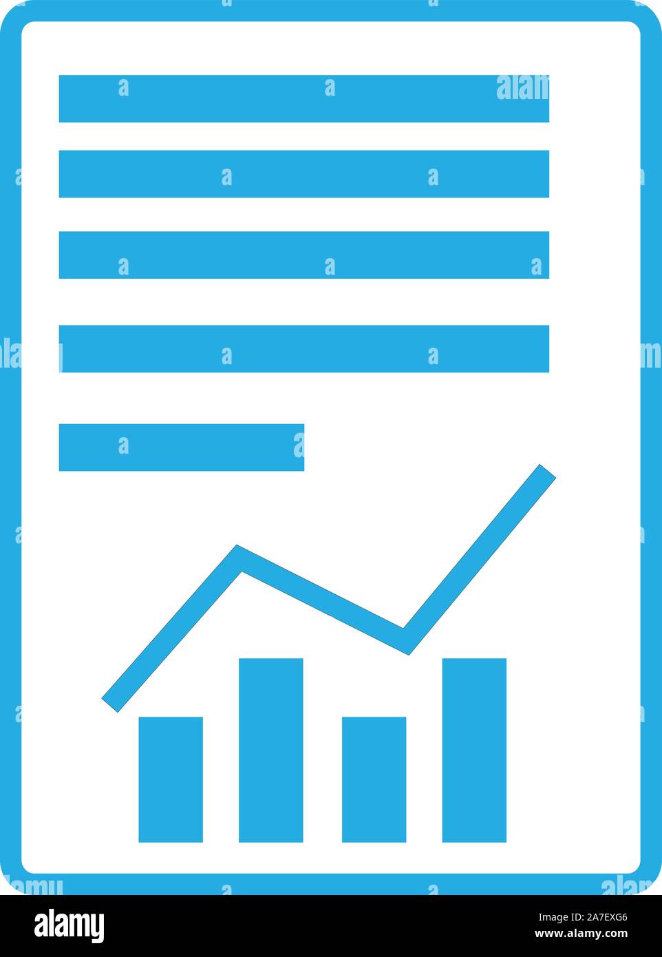 report text file icon on white background. flat style. document icon ...