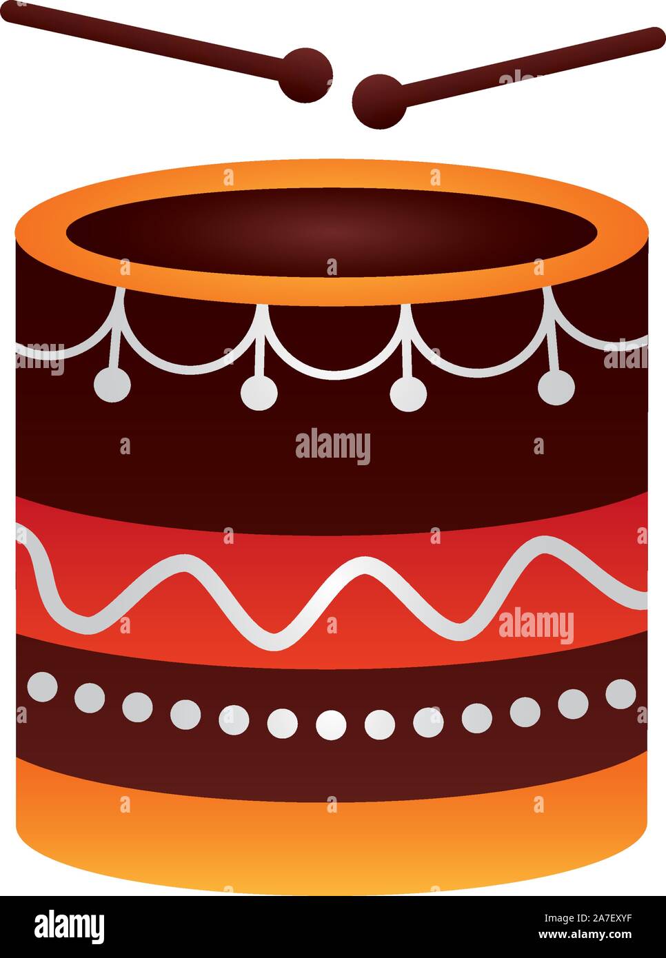 Isolated maraca instrument vector design Stock Vector Image & Art - Alamy