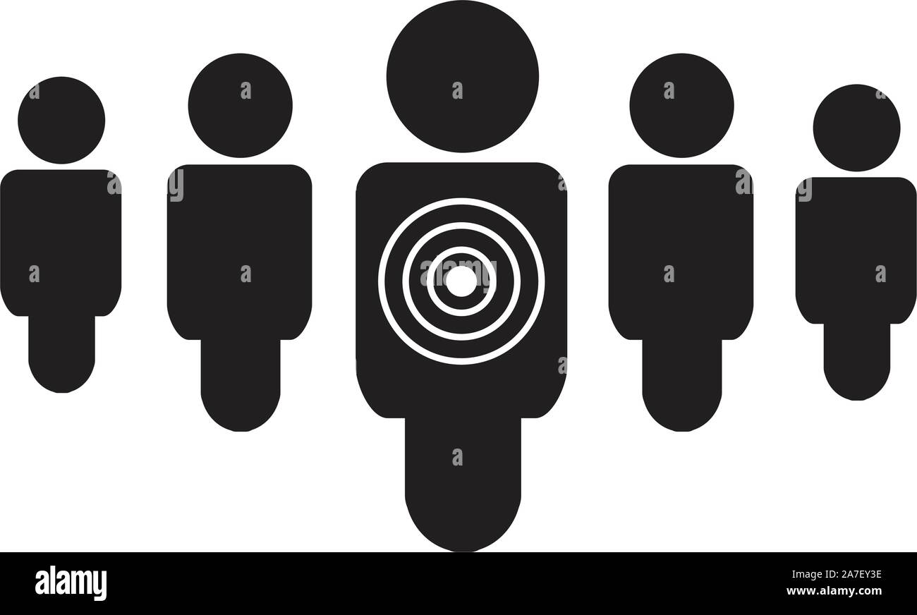 Targeted advertising vector vectors hi-res stock photography and images ...