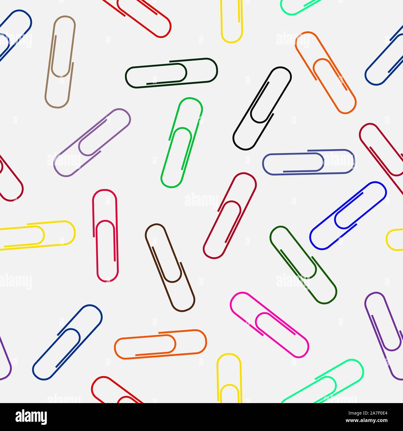 Decorative paper clips pattern hi-res stock photography and images - Alamy