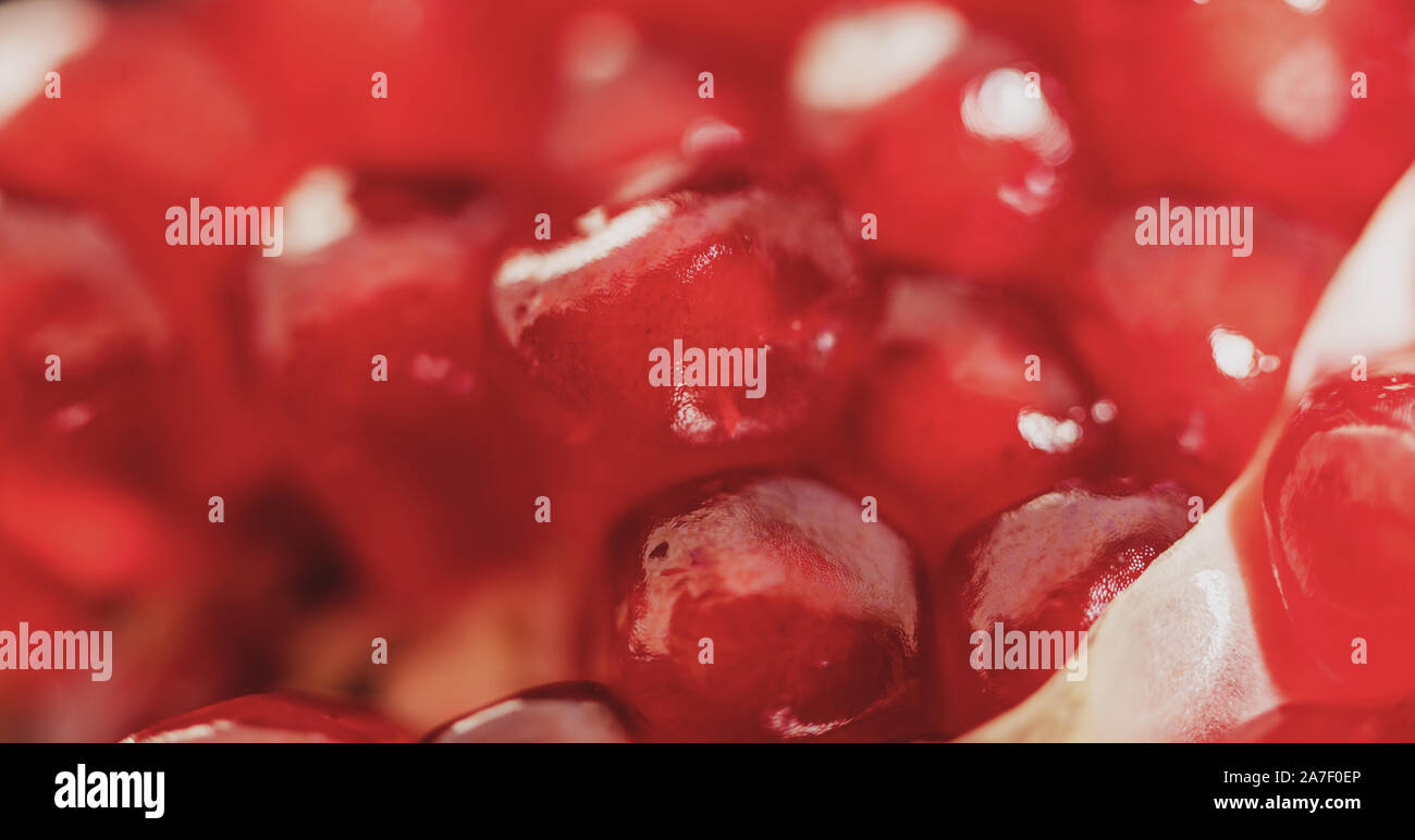 food background from ripe pomegranate texture closeup Stock Photo - Alamy