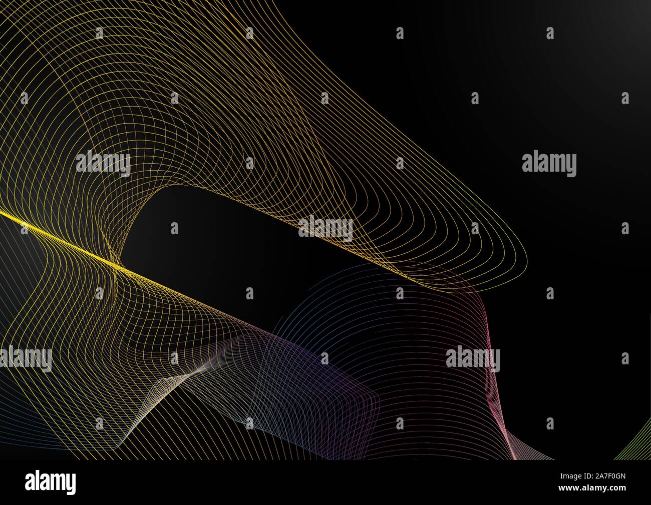 Abstract Pattern Of Intersecting Colored Lines For Scenery And Background Solution For Texture