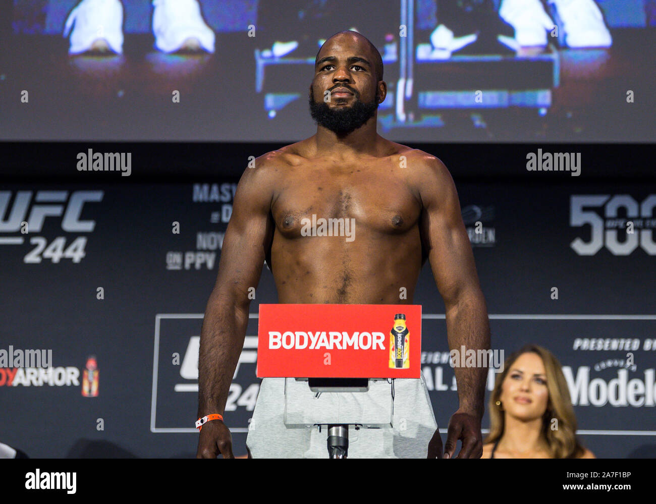 New York, New York, USA. 1st Nov, 2019. Corey "Overtime" Anderson vs ...