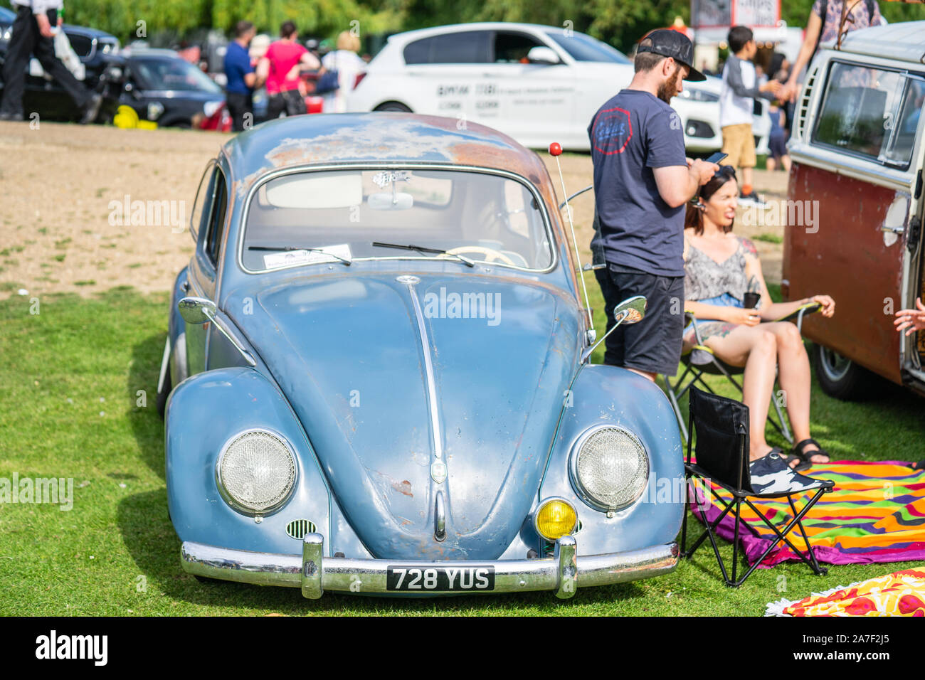 Bedford, Bedfordshire, UK. June 2 2019. Festival of Motoring, Vintage ...