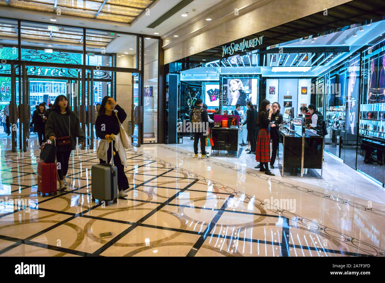 Yves saint laurent store interior hi-res stock photography and images ...