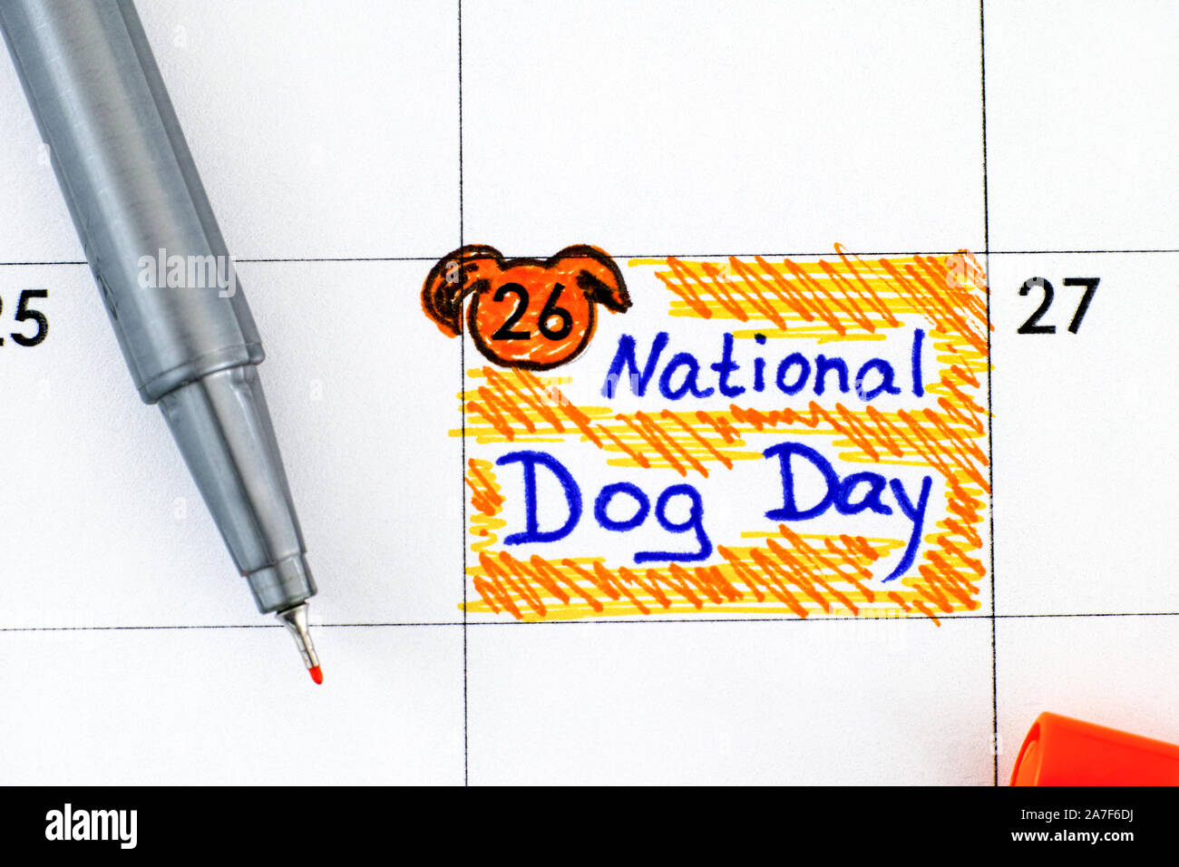 26th august dog day hi-res stock photography and images - Alamy