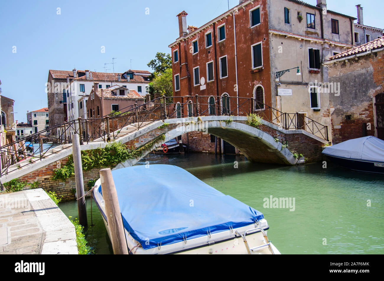 Bridge in Island Venice Italy – I ponti dell’isola di Venezia Stock ...