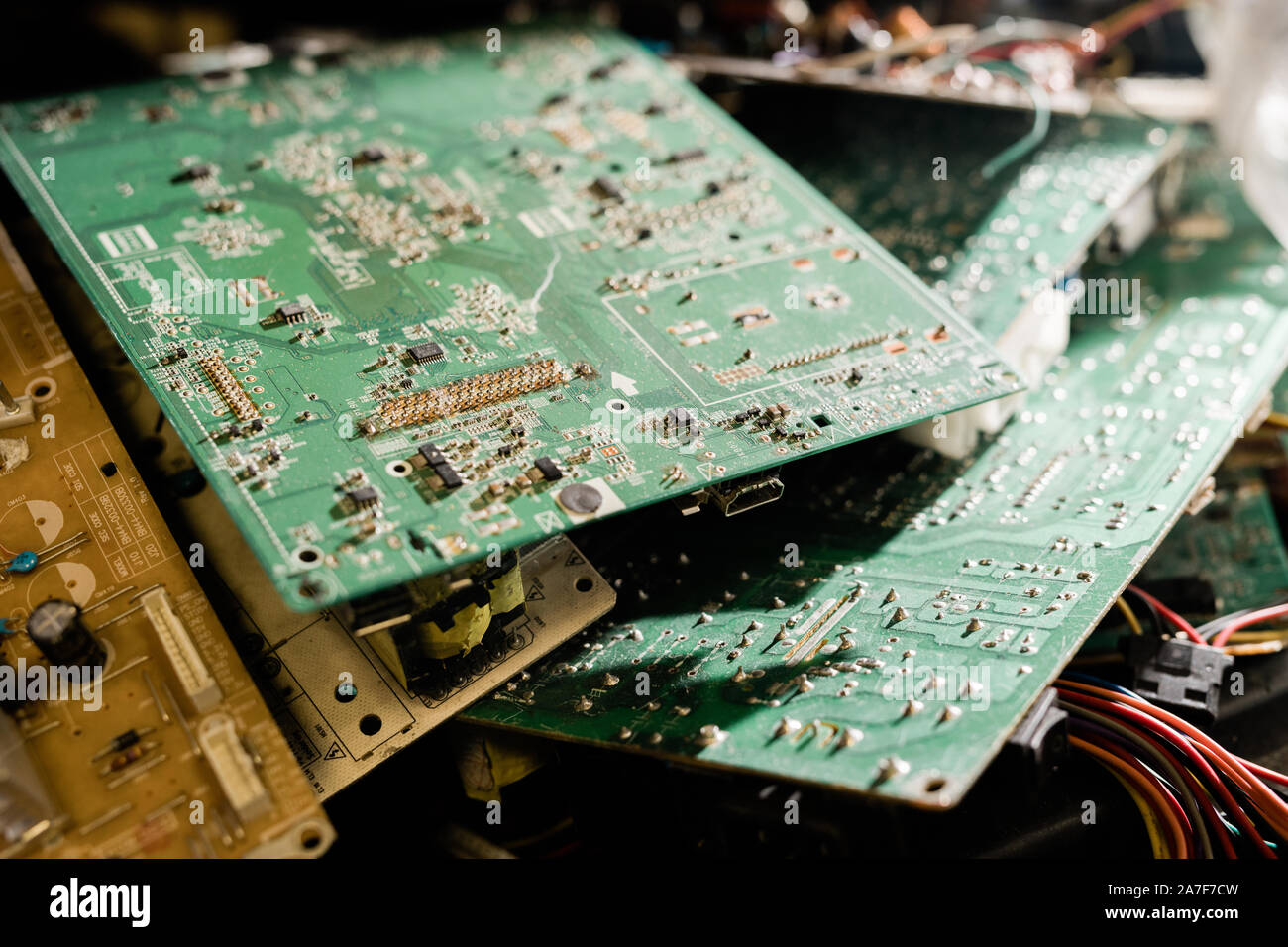 Computer parts abstract hi-res stock photography and images - Alamy