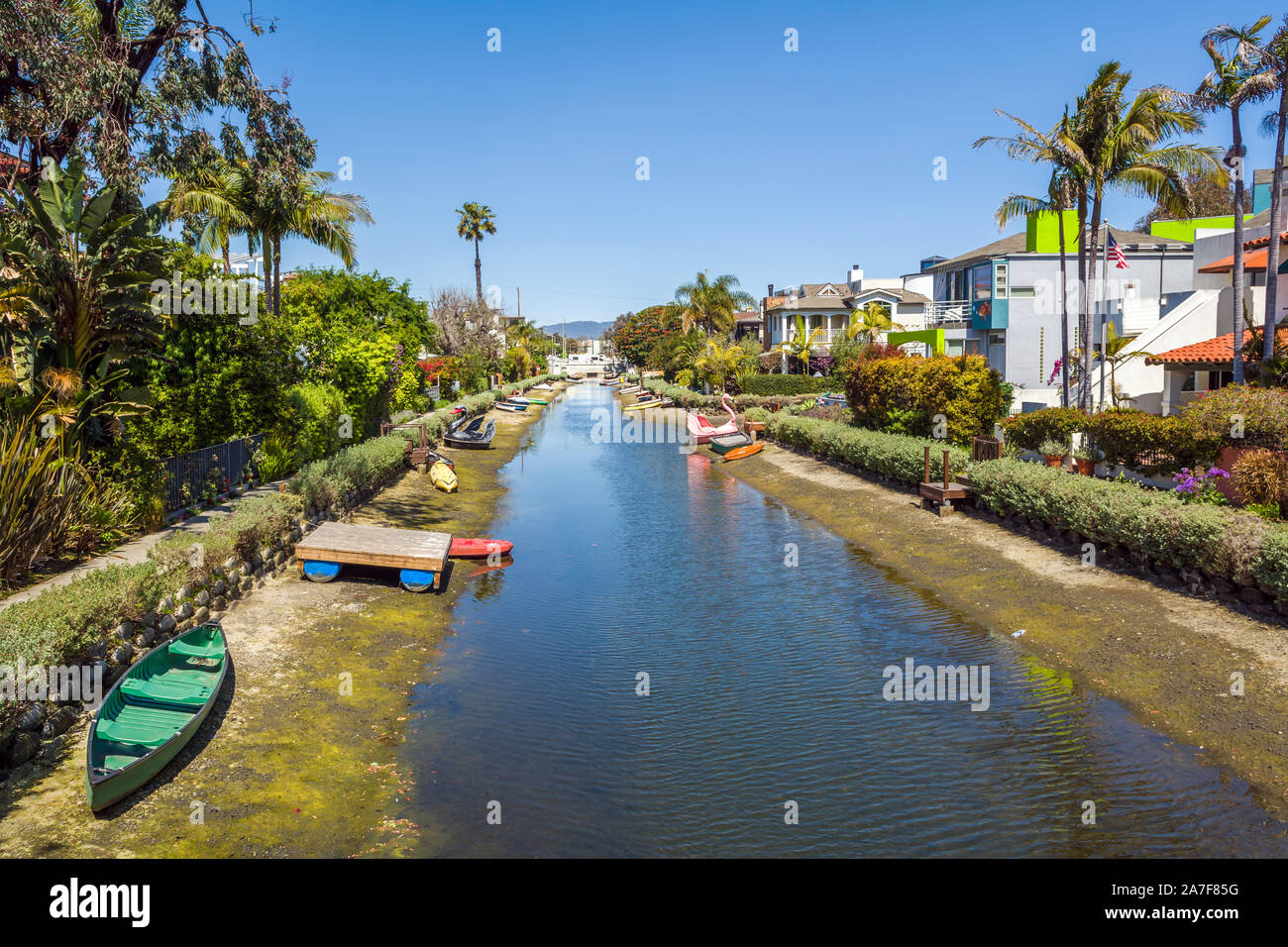 Venice Canal Historic District. Venice Canals in Southern California in ...