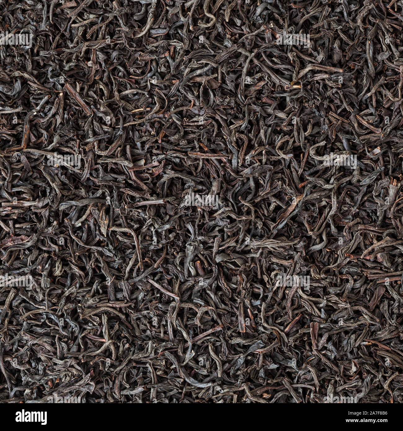 Dried black tea background Stock Photo - Alamy