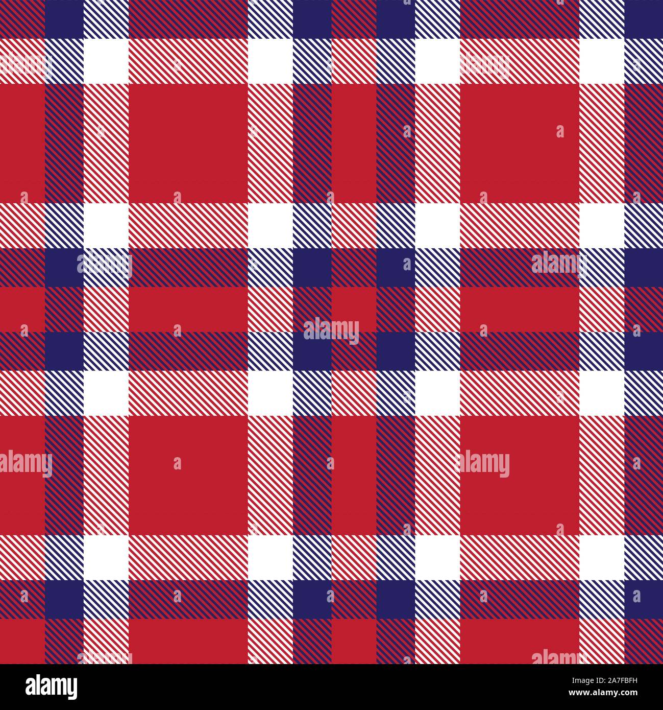 Classic Modern Plaid Tartan Seamless Pattern in Vector - This is a ...