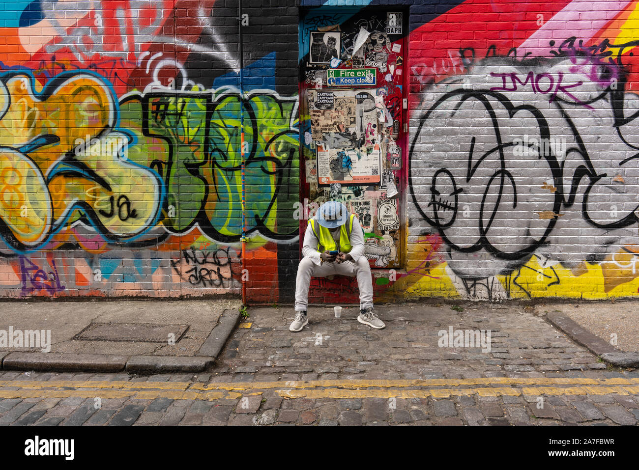 Construction worker break hi-res stock photography and images - Alamy