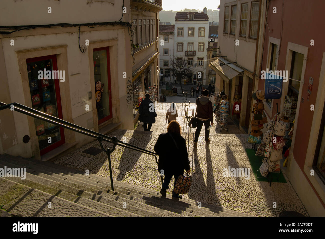 Portugal stairs steps old hi-res stock photography and images - Alamy