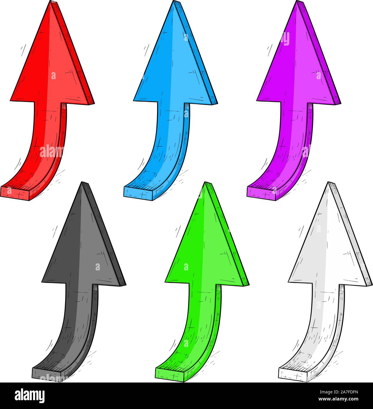 White hand colored Cut Out Stock Images & Pictures - Alamy